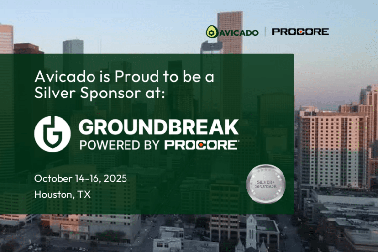 Procore Groundbreak - Avicado Construction Technology Services, LLC